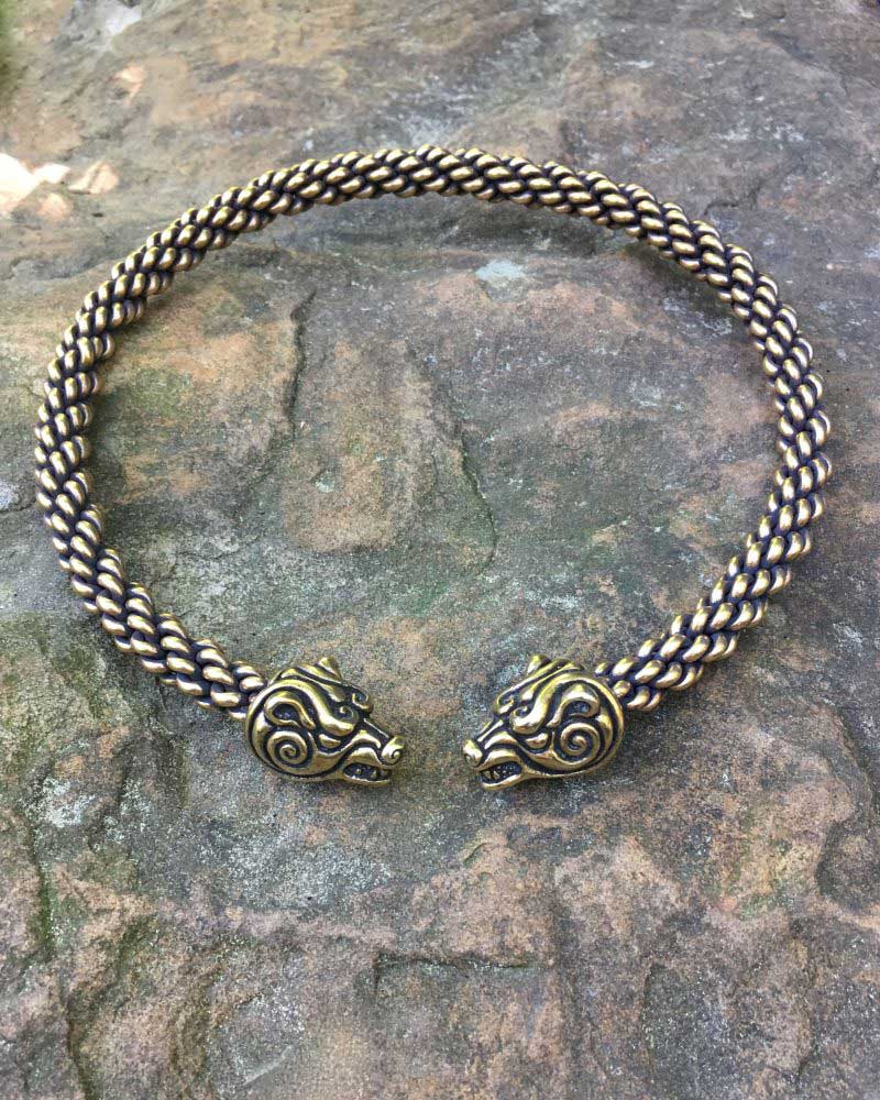 Bear Torc - Heavy Braid – Crafty Celts