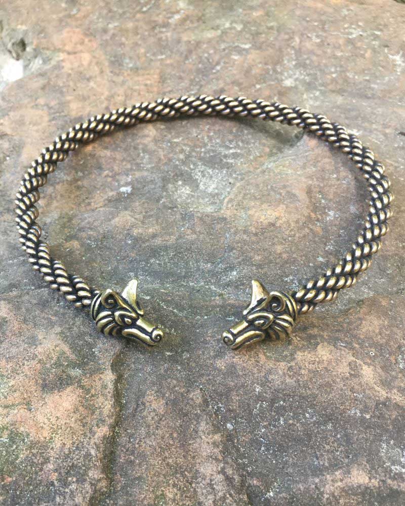 Fox Torc - Medium Braid – Crafty Celts