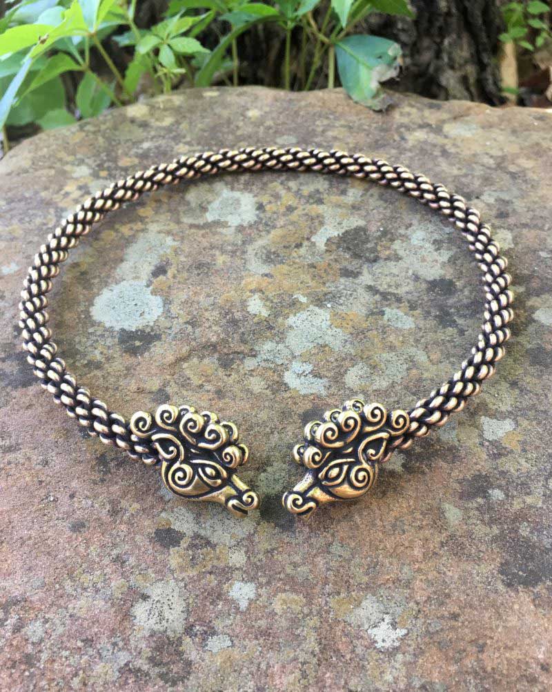 Stag Torc - Medium Braid – Crafty Celts