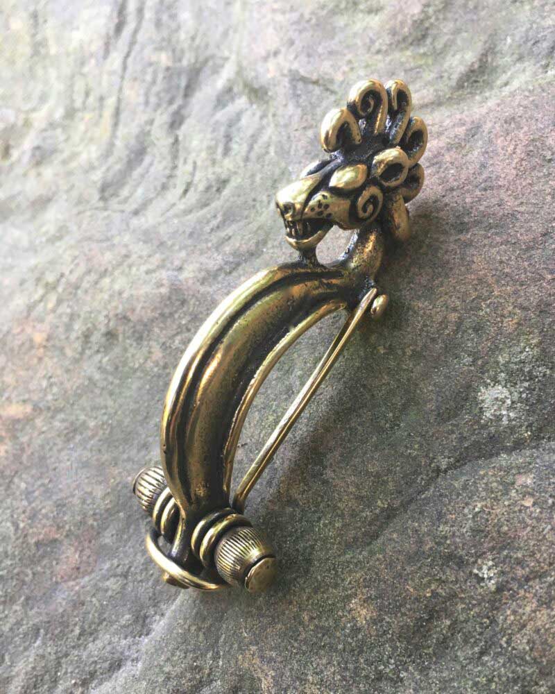 Lion Fibula – Crafty Celts