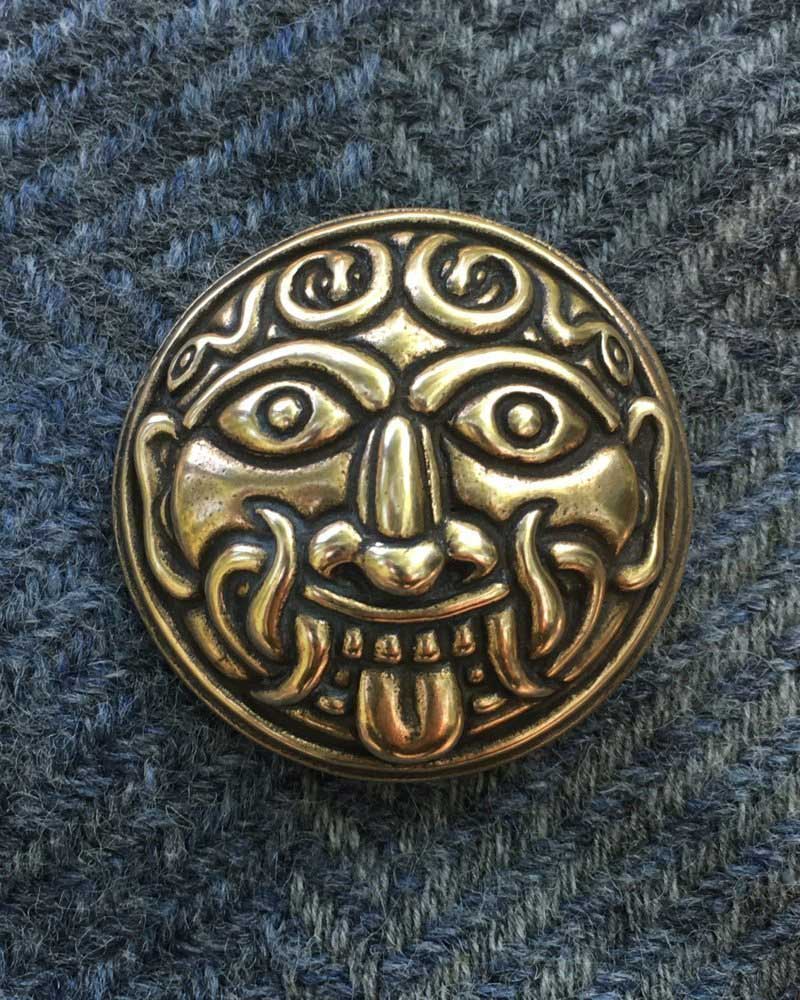 Greek Gorgon Brooch – Crafty Celts