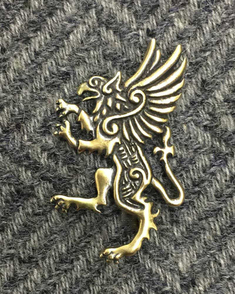 Griffin Pin – Crafty Celts