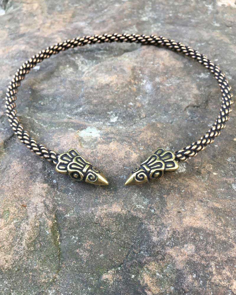 Raven Torc - Light Braid – Crafty Celts