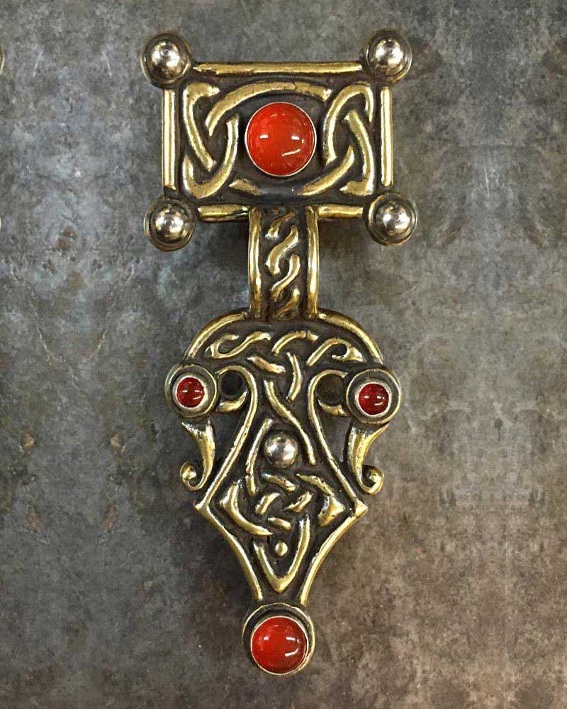Saxon Dragon Fibula – Crafty Celts