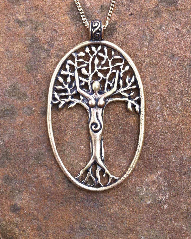 Tree Goddess Pendant – Crafty Celts
