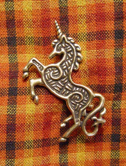 Unicorn Pin – Crafty Celts