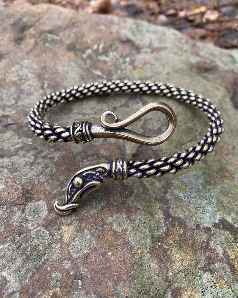 Viking Dragon Arm Ring – Crafty Celts