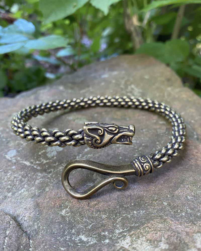 Wolf Arm Ring – Crafty Celts