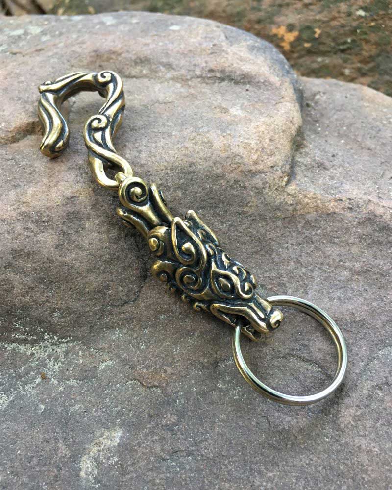 Wolf Key Fob – Crafty Celts