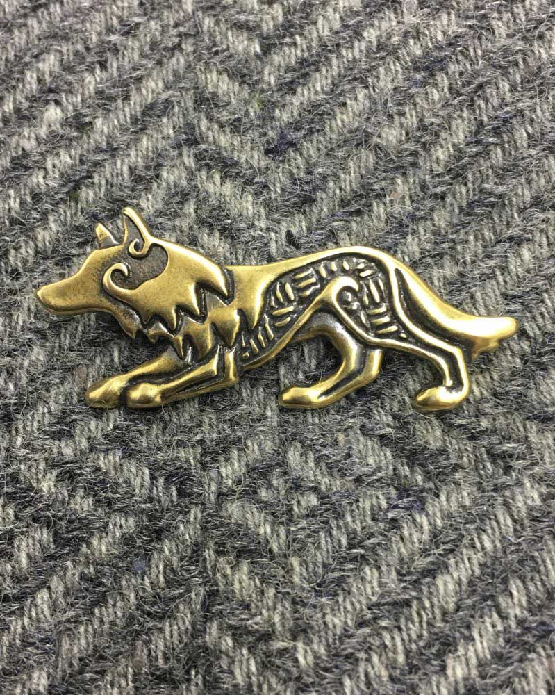 Wolf Pin – Crafty Celts